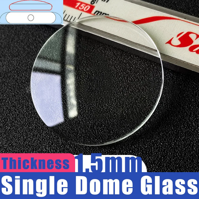 Single-Dome-1-5mm-Round-Watch-Crystal-20mm-to-40mm-Replacement-Watch ...