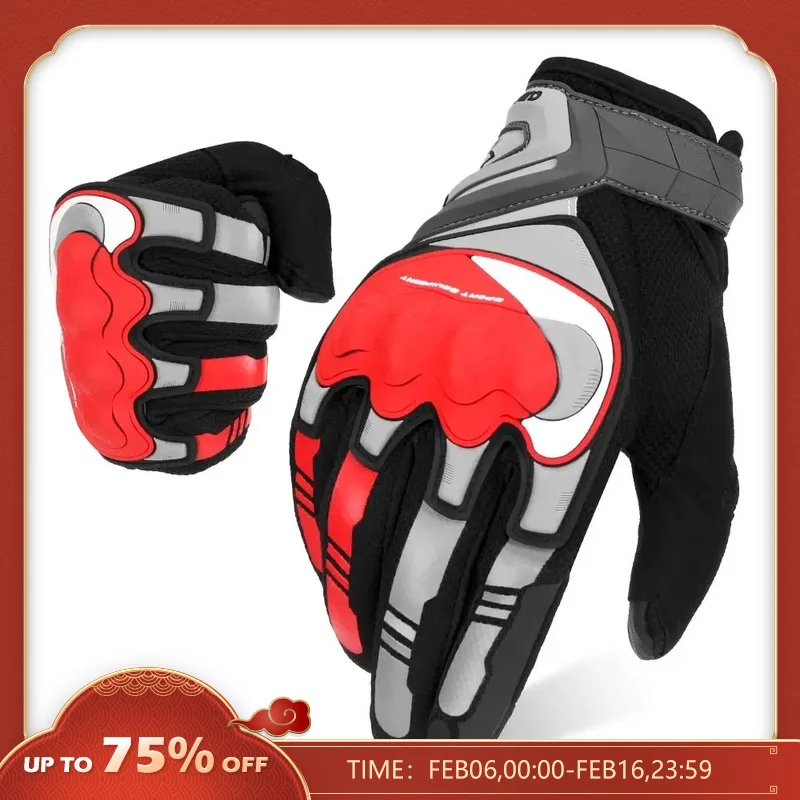 Motorcycle-Gloves-Unisex-Breathable-Touch-Screen-Dirt-Bike-Riding ...
