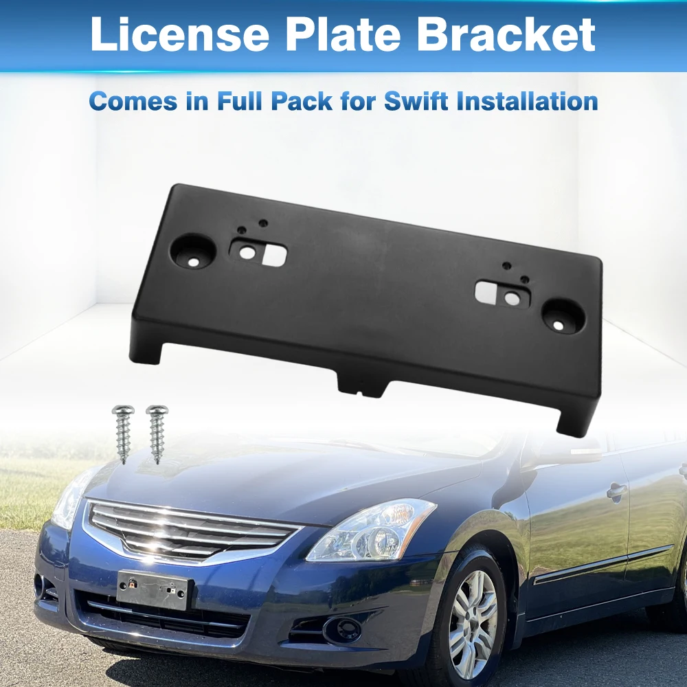 Front License Plate Bracket Car Accessories For Nissan Altima Base S SL ...