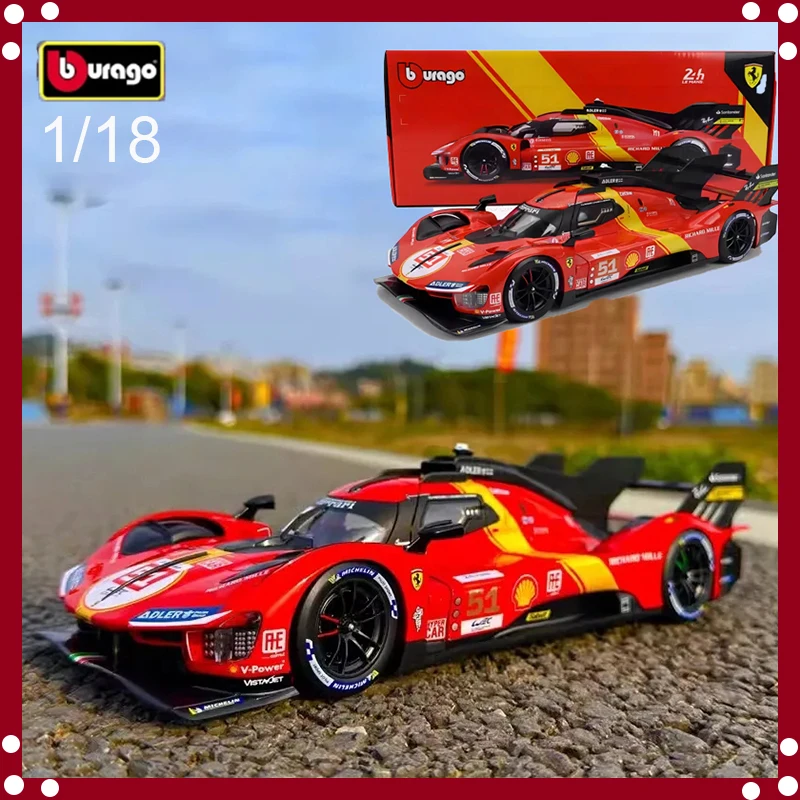 Bburago-coche-de-carreras-Ferrari-499p-51-50-coche-de-carreras-Le-Mans-Rally-Champion-aleaci.jpg