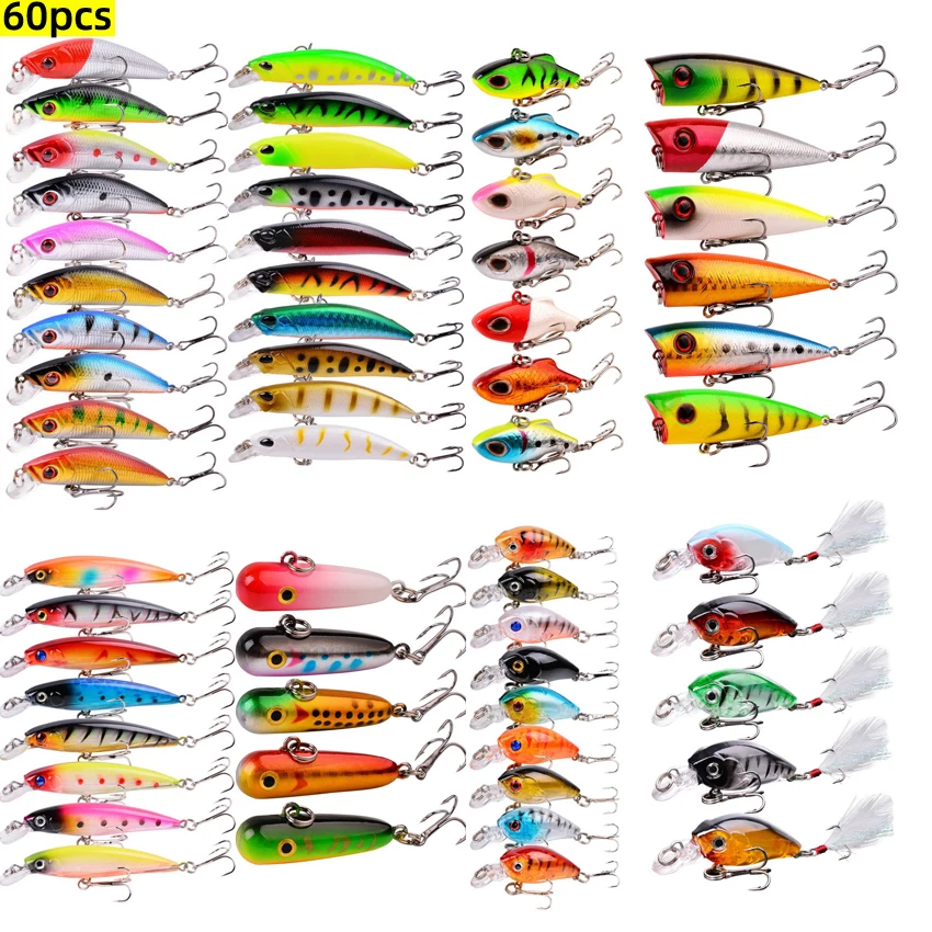 Fishing-Lure-Set-Fishing-Hard-Bait-Mini-Minnow-Floating-Sinking-Swing ...