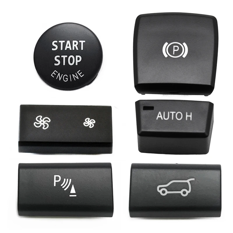 Car Dashboard Ac Ventilated Buttons Auto Ingnition Parking Swithes ...