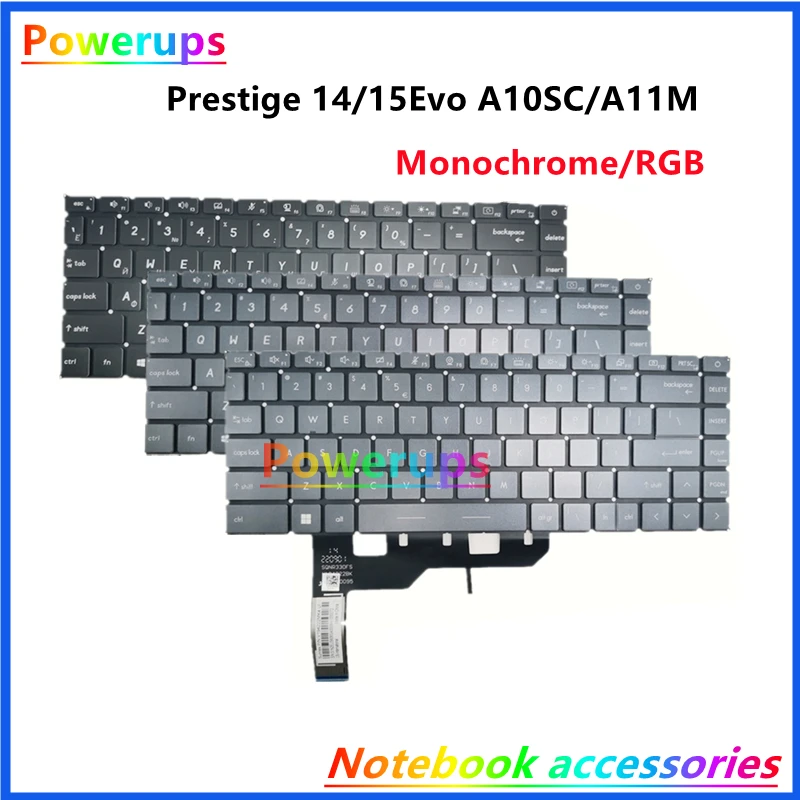 Replacement Laptop Keyboard Msi | Msi Prestige 15 A10sc Keyboard - New ...