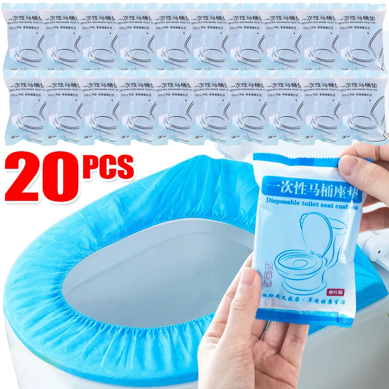 Disposable-Toilet-Seat-Cover-Non-woven-Fabric-Toilet-Mat-Waterproof ...