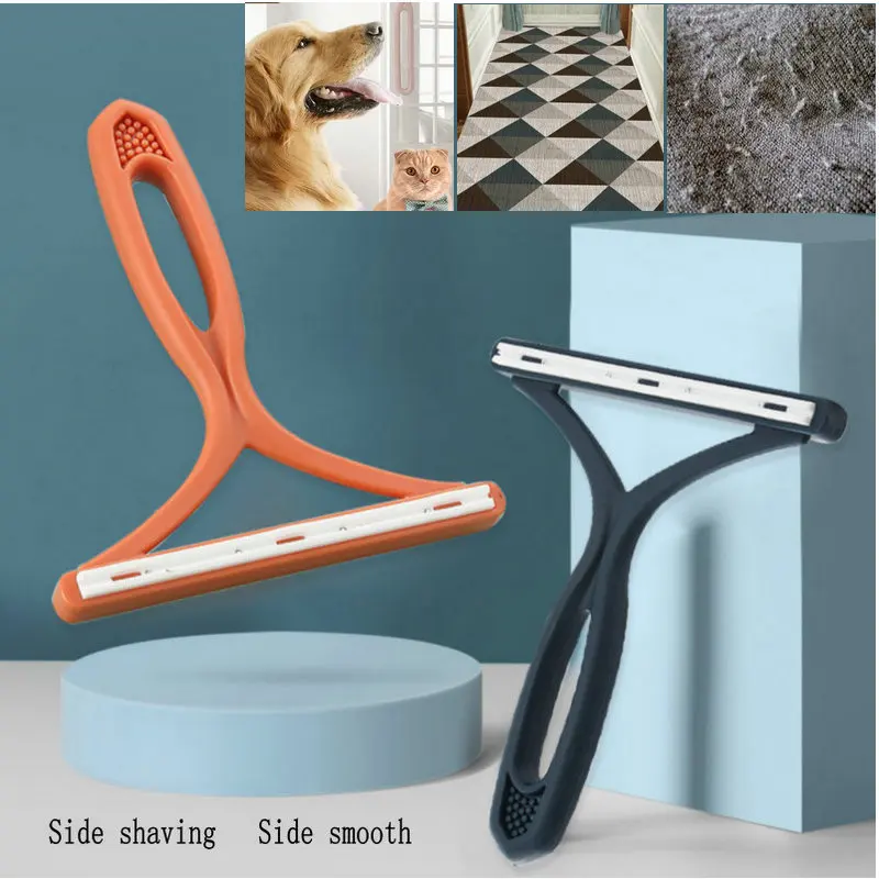 Double Sided Silicone Pet Hair Remover Clothing Fluff Fabric Cleaner ...