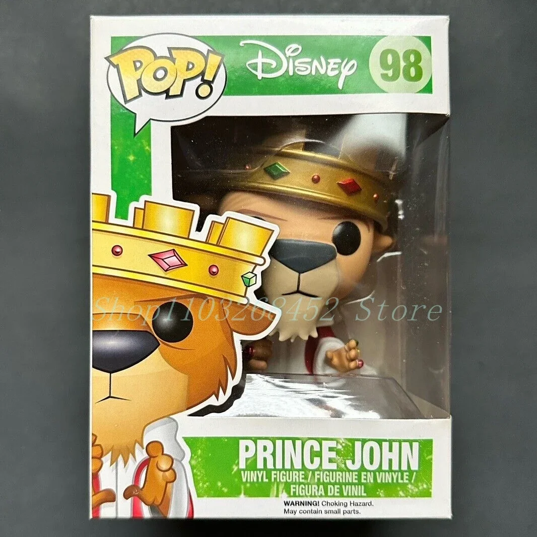 2025 Funko Pop!!! Nueva llegada Disney Series Prince John #98 Gold ...