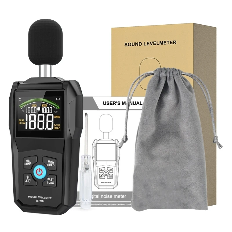Decibel-Meter-Sound-Level-Reader-30-130dB-A-Handheld-Sound-Noise-Meter ...