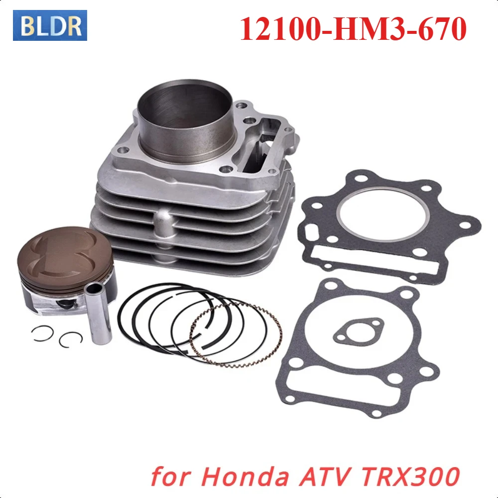 80mm Motor Bike Cylinder Head Overhaul Mat Piston Rings Gasket Kit ...