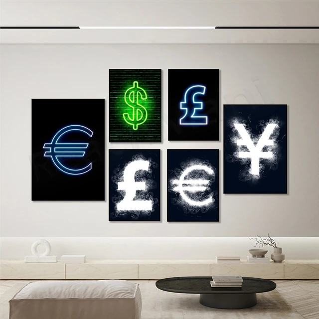 Dollar Sign Wall Art