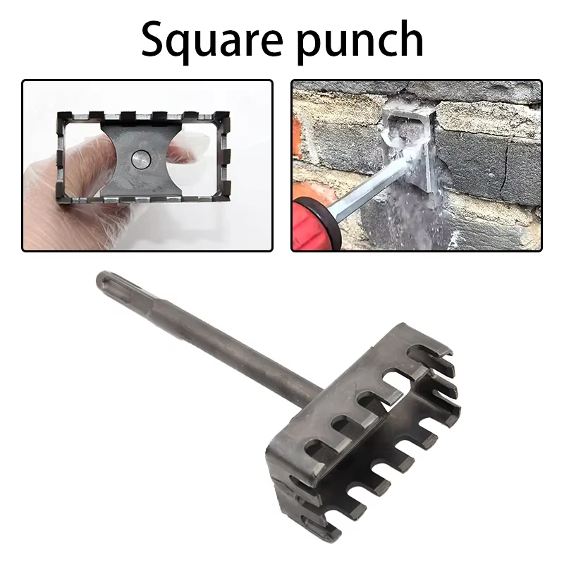 Square Drill Hole Opener Electric Hammer Hole Expansion Plumber ...