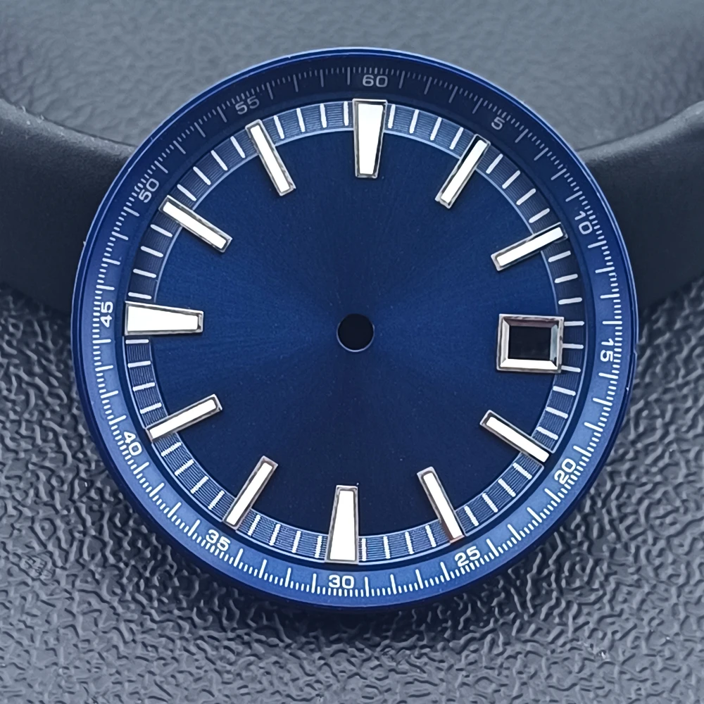 Miyota-8215-Sterile-Dial-Modified-By-V-C-Logo-Watch-33mm-Green-Luminous ...