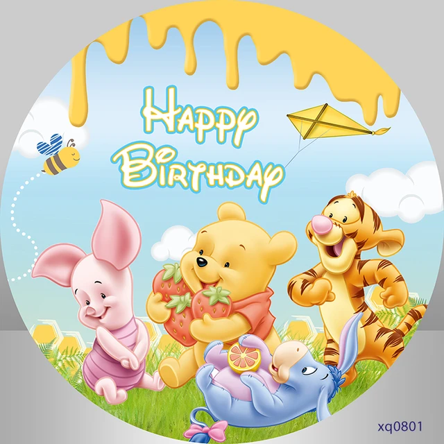 Winnie The Pooh Birthday Background