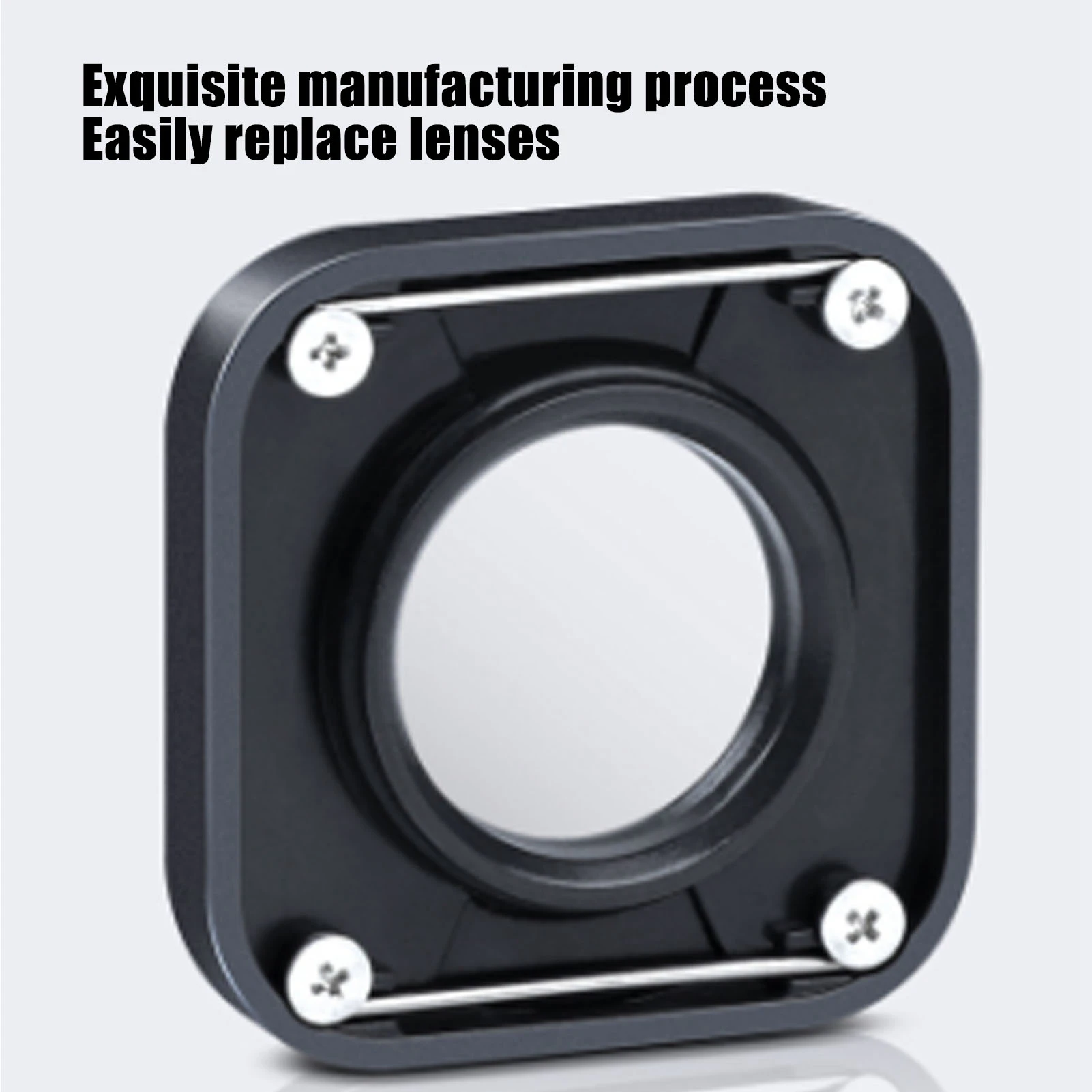 Action-Camera-Replacement-Lens-HD-UV-Lens-for-Hero-9-10-Black-Action ...