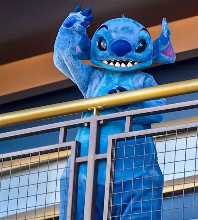 High-Quality-Blue-Lilo-Stitch-Mascot-Costume-Fashion-Cartoon-Character ...