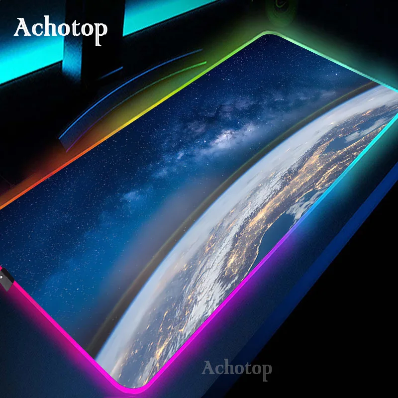 Blue-Space-Large-RGB-Mouse-Pad-Gaming-Mousepad-LED-Backlit-Mouse-Mat ...