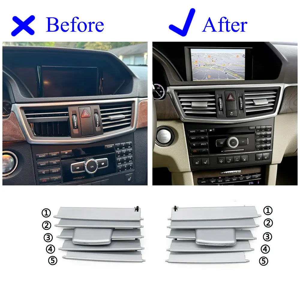 Curseur 1 pièce - Prada board-Kit de réparation de grille d'aération ...