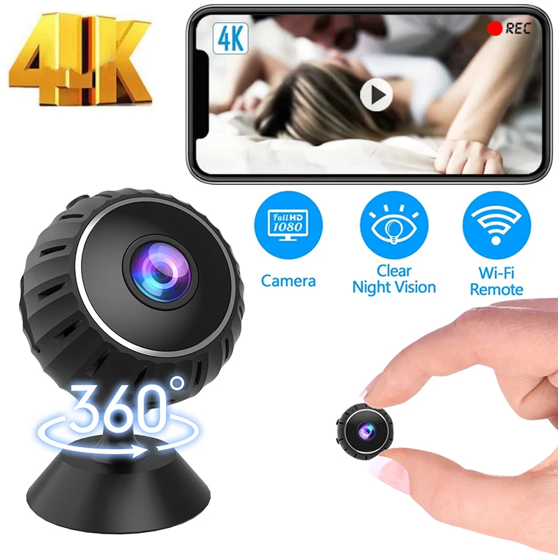 1080P HD Mini Camera IP Camera Night Version Wireless Video Security ...