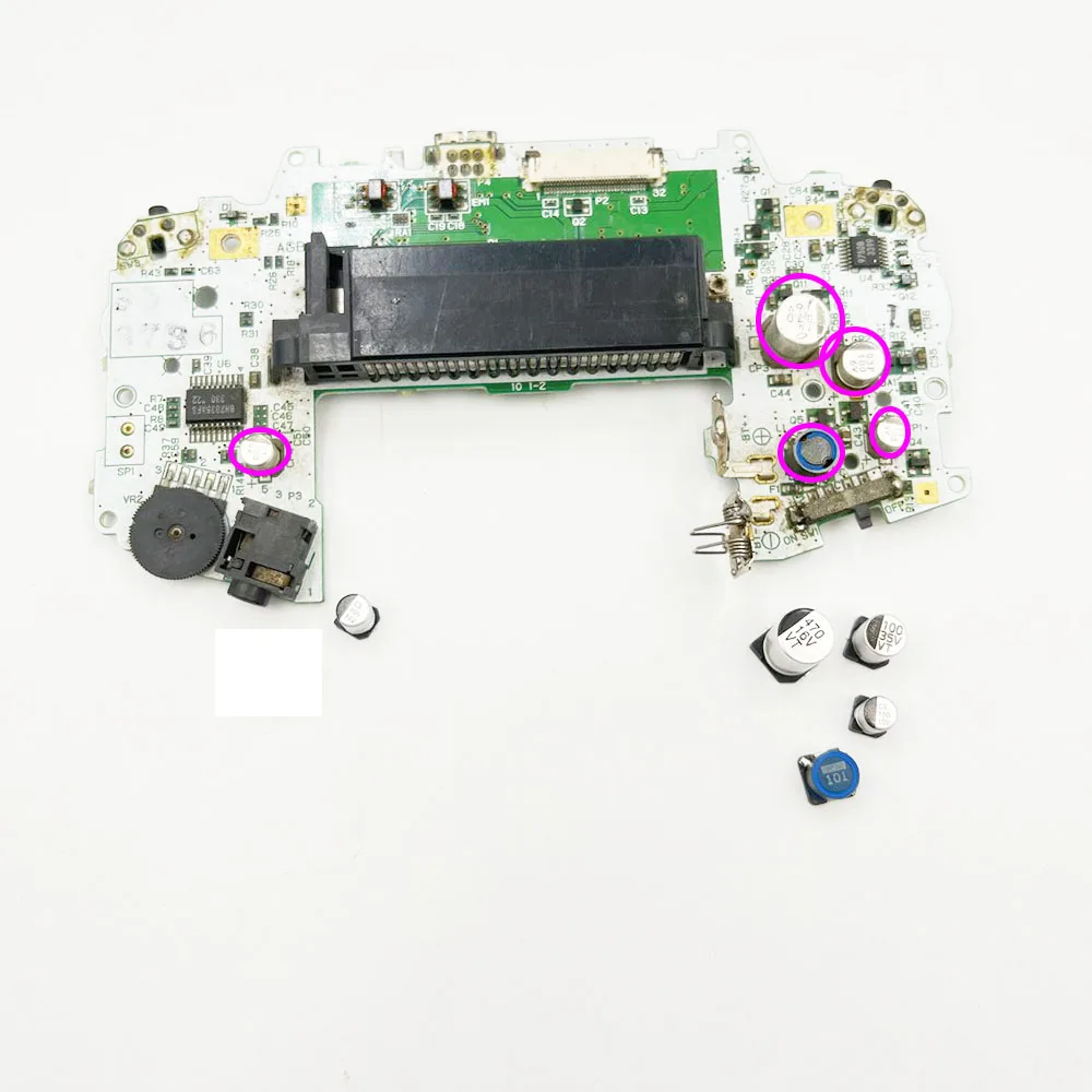 1SET-For-Nintendo-GAMEBOY-ADVANCE-GBA-Motherboard-Capacitor-Inductor ...