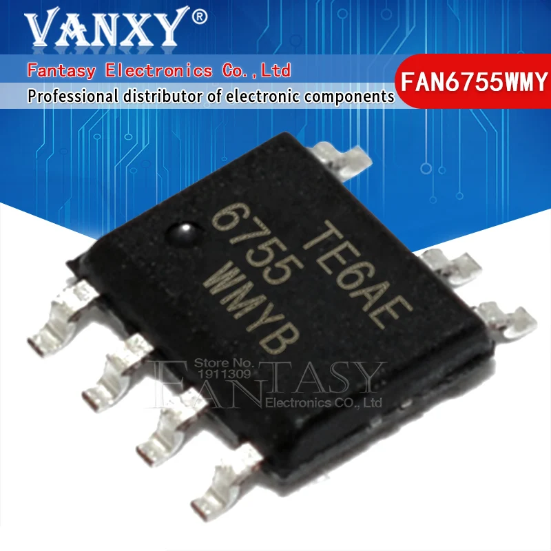 5pcs FAN6755WMY SOP 7 FAN6755 FAN6754MR FAN6756MRMY FAN67422MR ...