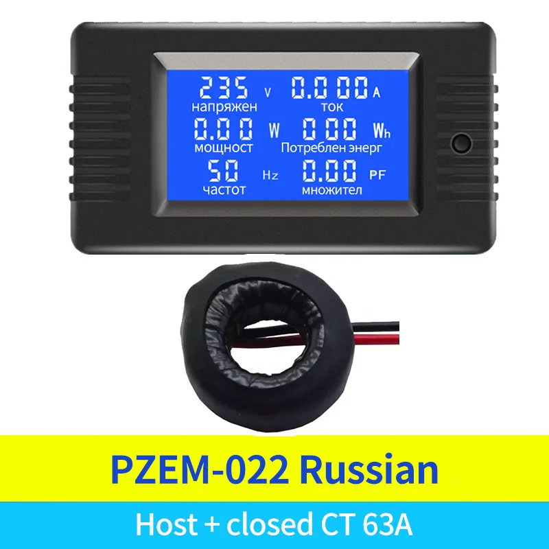 PZEM-022-32A-63A-100A-AC-Smart-Digital-Voltage-Current-Power-Energy ...