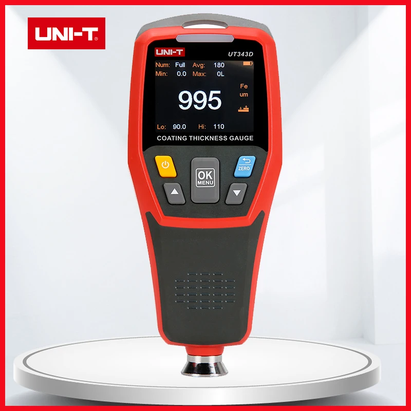 UNI-T-UT343D-UT343A-Coating-Thickness-Gauge-Automotive-Paint-Film ...