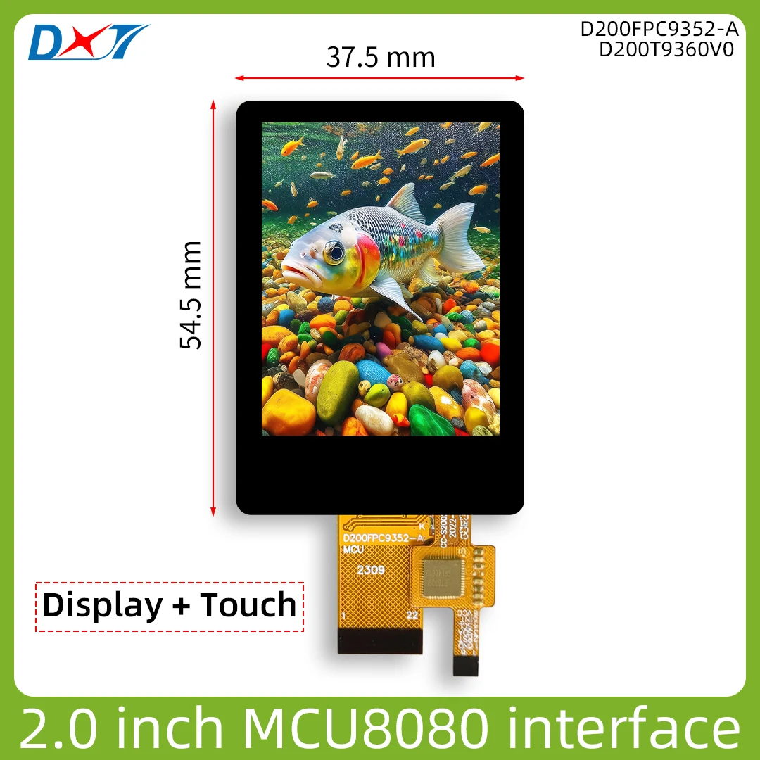 2-inch-LCD-touch-display-module-8080MCU-Interface-2-0-in-TFT-ST7789 ...