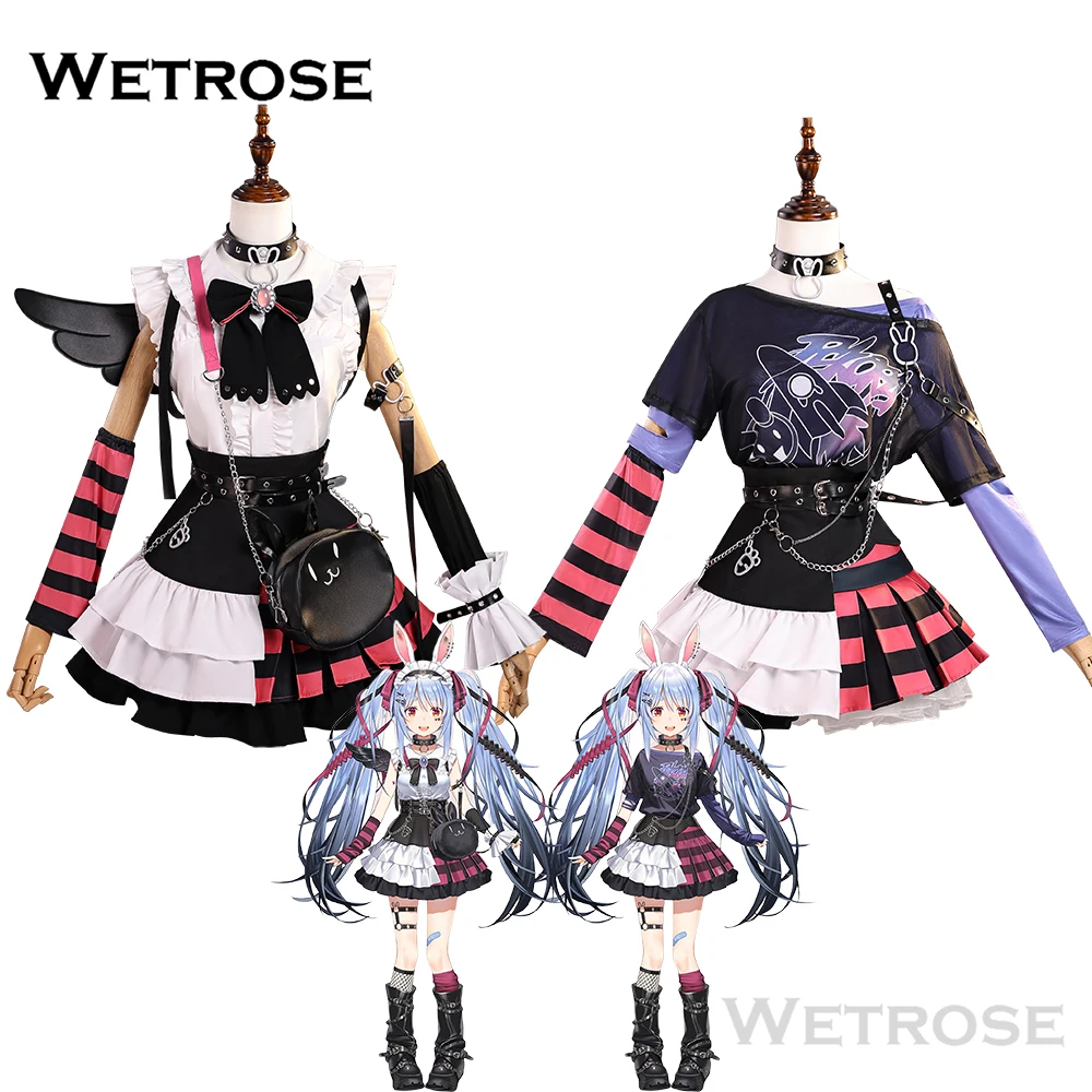 [Wetrose] In Stock Hololive JP Vtuber Usuda Pekora Fallen Angel Punk ...