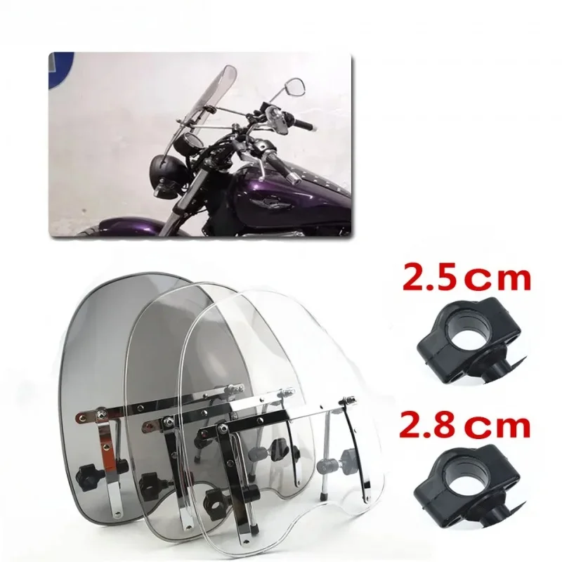 Brand-New-Motorcycle-Windshield-Windscreen-For-Harley-Davidson-XL-883 ...