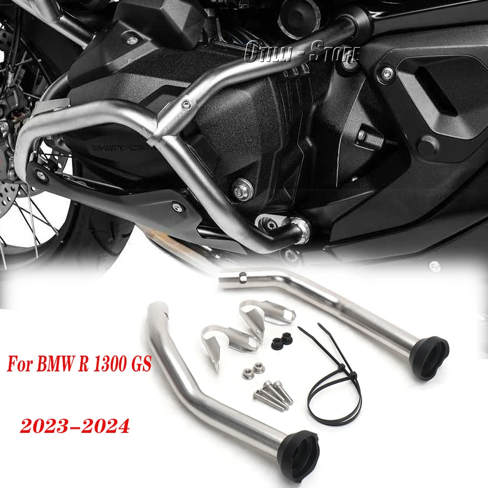 Motorcycle-Reinforcing-Strut-For-Engine-Bumper-Crash-Bar-Steel-Frame ...