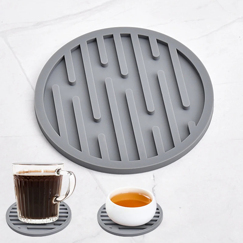 1pc-Thickened-Round-Coasters-Household-Placemats-Non-slip-Waterproof ...