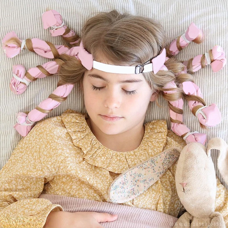 Octopus Heatless Curling Rod Headband No Heat Hair Curlers Hair Rollers ...