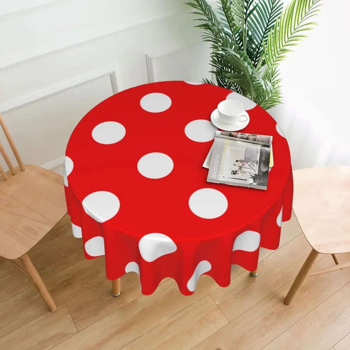 Polka Dot Fabric Tablecloths