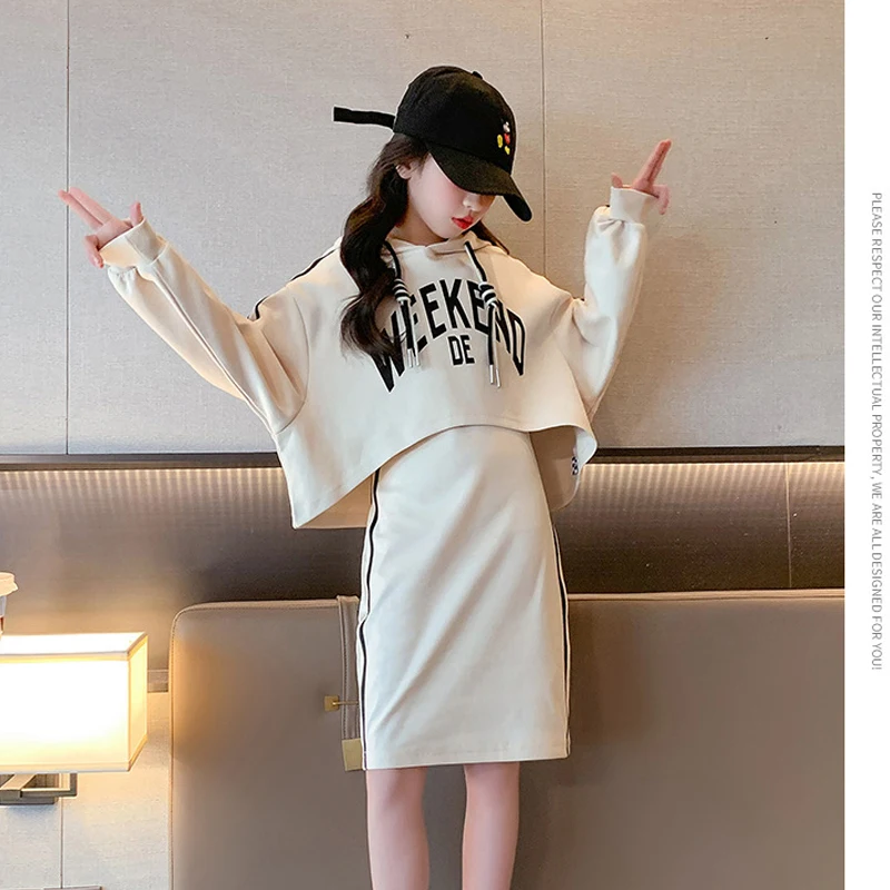 Teens Clothes Girls 10 to 14 years Outfits Skirts Clothes Set Letter ...