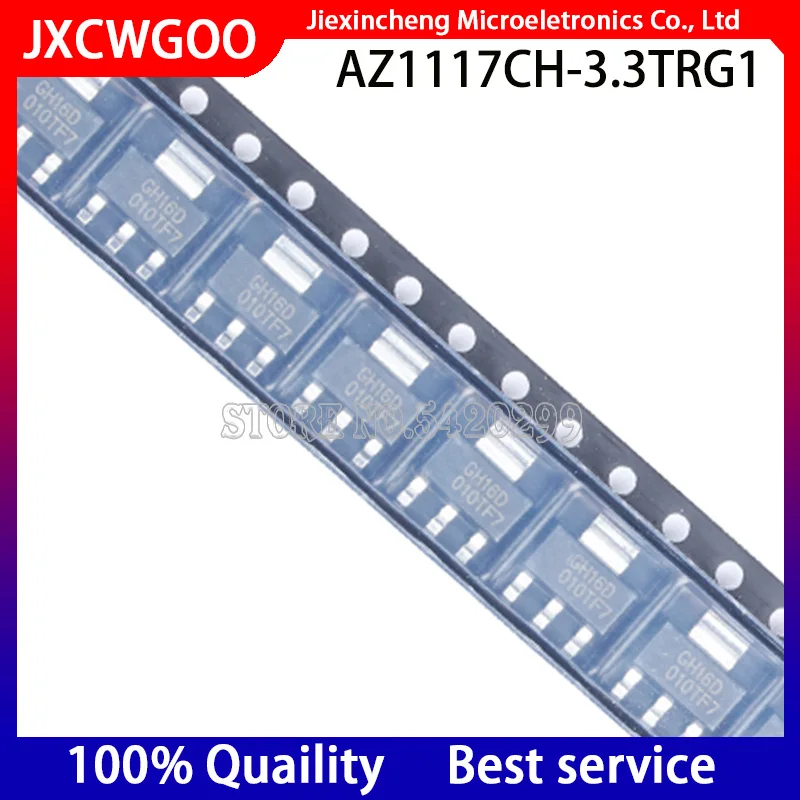 New Original Az1117ch-3.3trg1 Marking:gh16d Az1117ch-3.3 Az1117ch ...