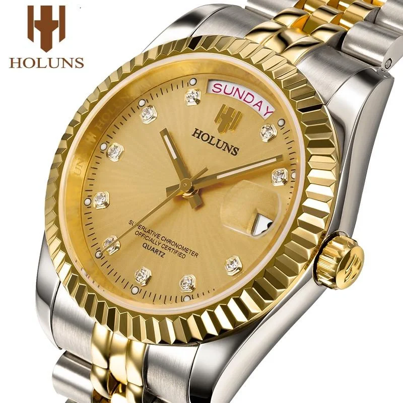 Holuns-Luxury-Classic-36-41mm-Gold-Men-Watches-Japan-MIYOTA-Quartz-Movt ...