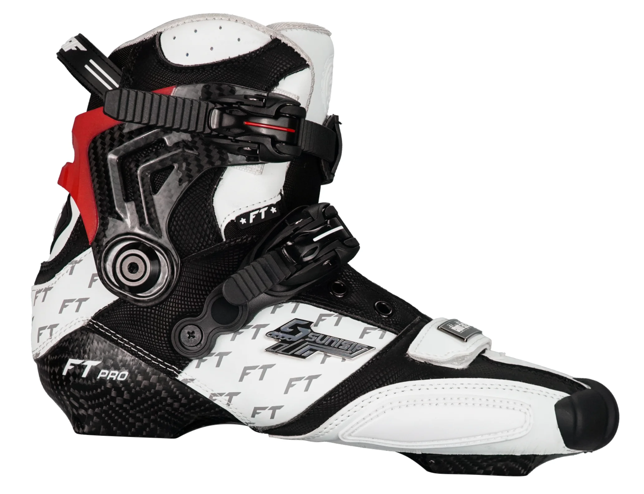 Original FT Carbon Fiber Skate Boots Carbon Cuff Professional Slalom ...