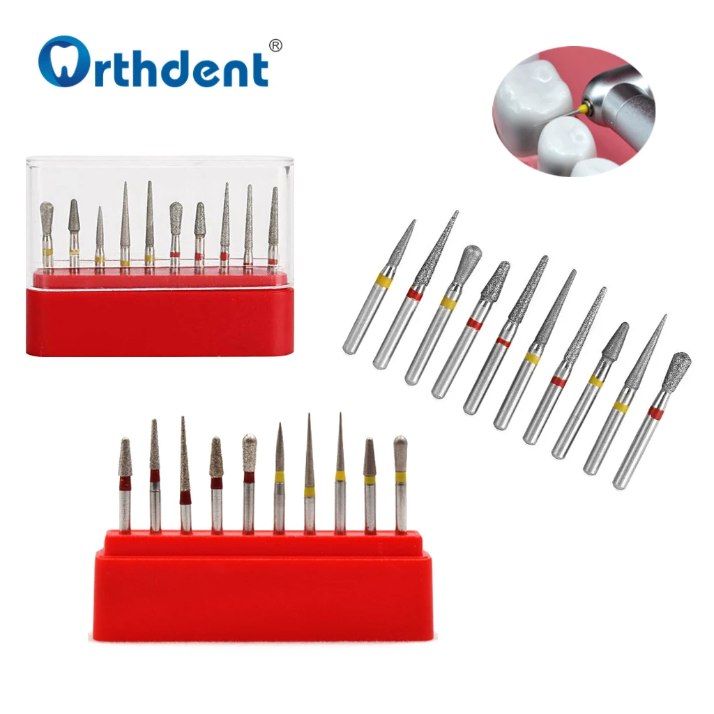10-Pcs-Dental-Diamond-Bur-Orthodontic-Interproximal-Enamel-High-Speed ...