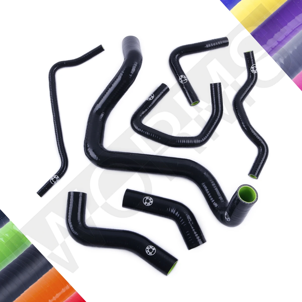 Silicone Radiator Hose Pipe Kit For Vw Mk4 Golf Bora Jetta 1.8t Aum Auq ...