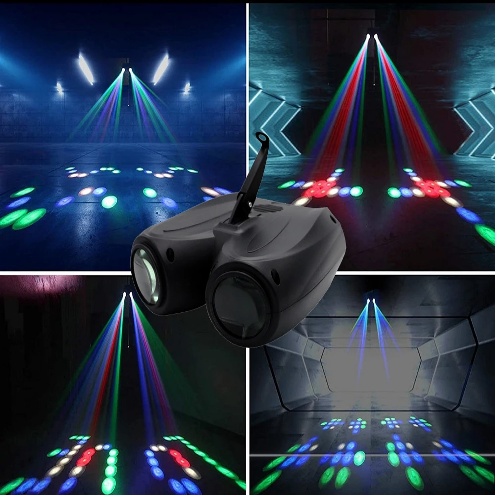 LED64-128-Double-Disco-Light-RGBW-Pattern-Dj-Stage-Effect-Lighting ...