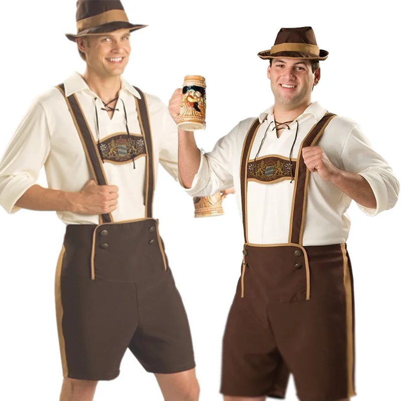 Hansel-Bavarian-Lederhosen-Oktoberfest-Costume-for-Men-German-Beer ...