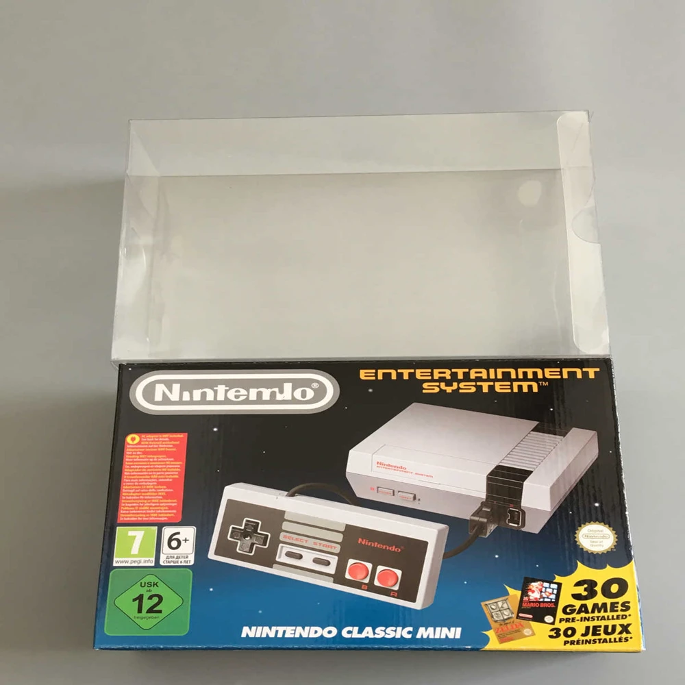 Transparent-Box-Protector-For-Nintendo-NES-Classic-Mini-Collect-Boxes ...