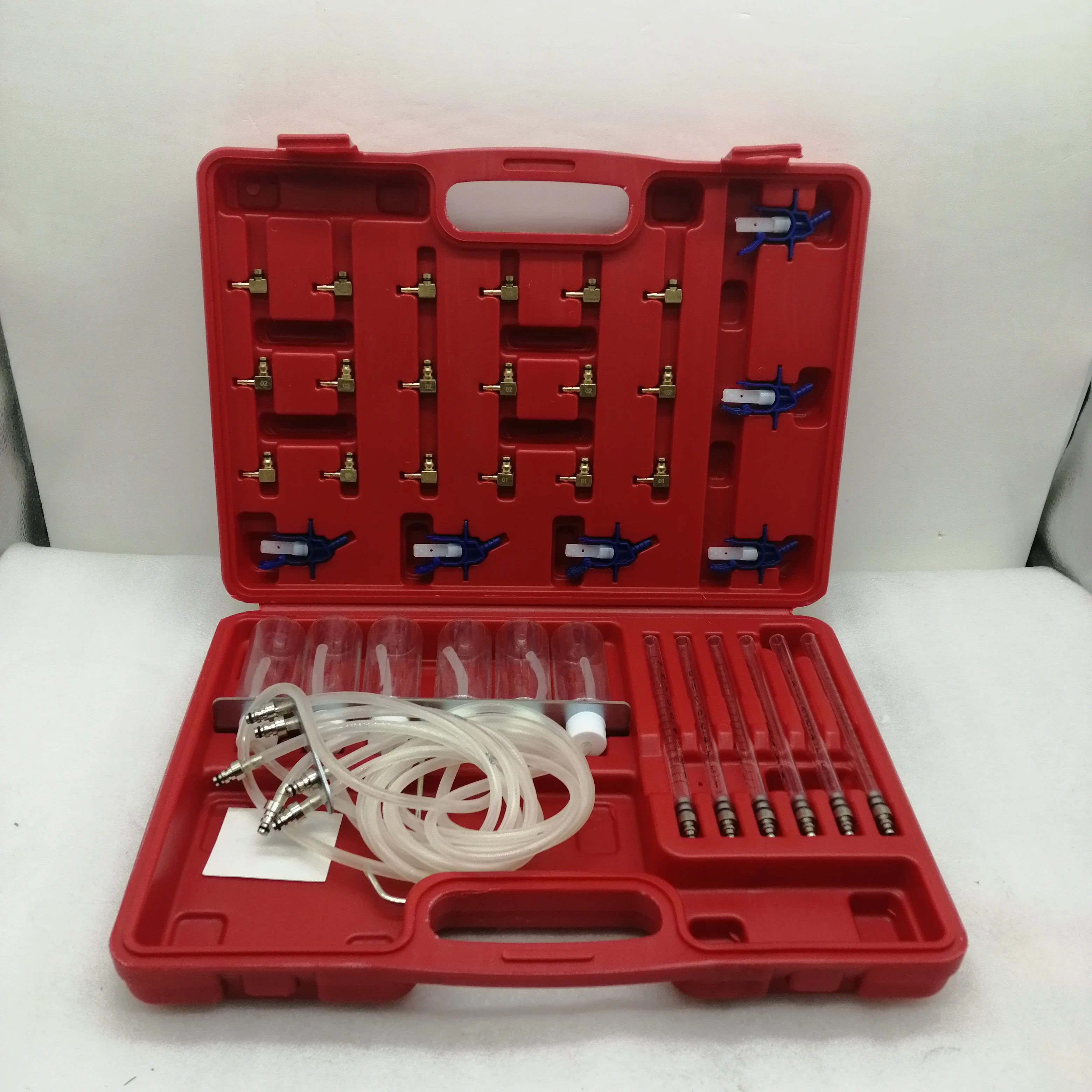 Diesel Injector Flow Meter Test Kit E1024119 Common Rail Adaptor Fuel ...