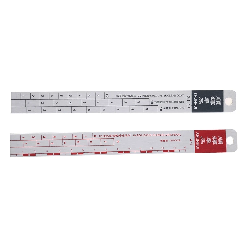 Standard-Paint-Ruler-Paint-Ratio-Ruler-Paint-Mixing-Ruler-Dipstick ...