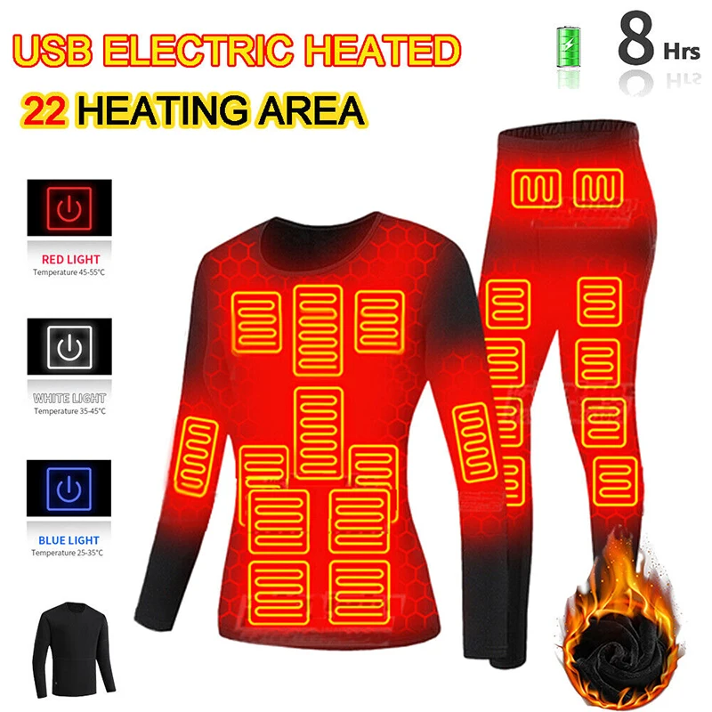 Winter-Thermal-Heated-Jacket-Men-Vest-Heated-Underwear-Men-s-Ski-Suit ...