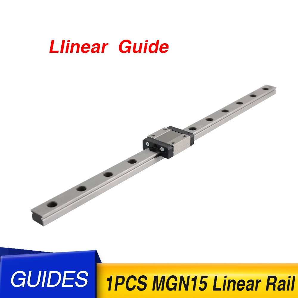 1PC MGN15C MGN15H Linear Rail Guide 150mm 300mm 400mm 500mm with 1PC ...