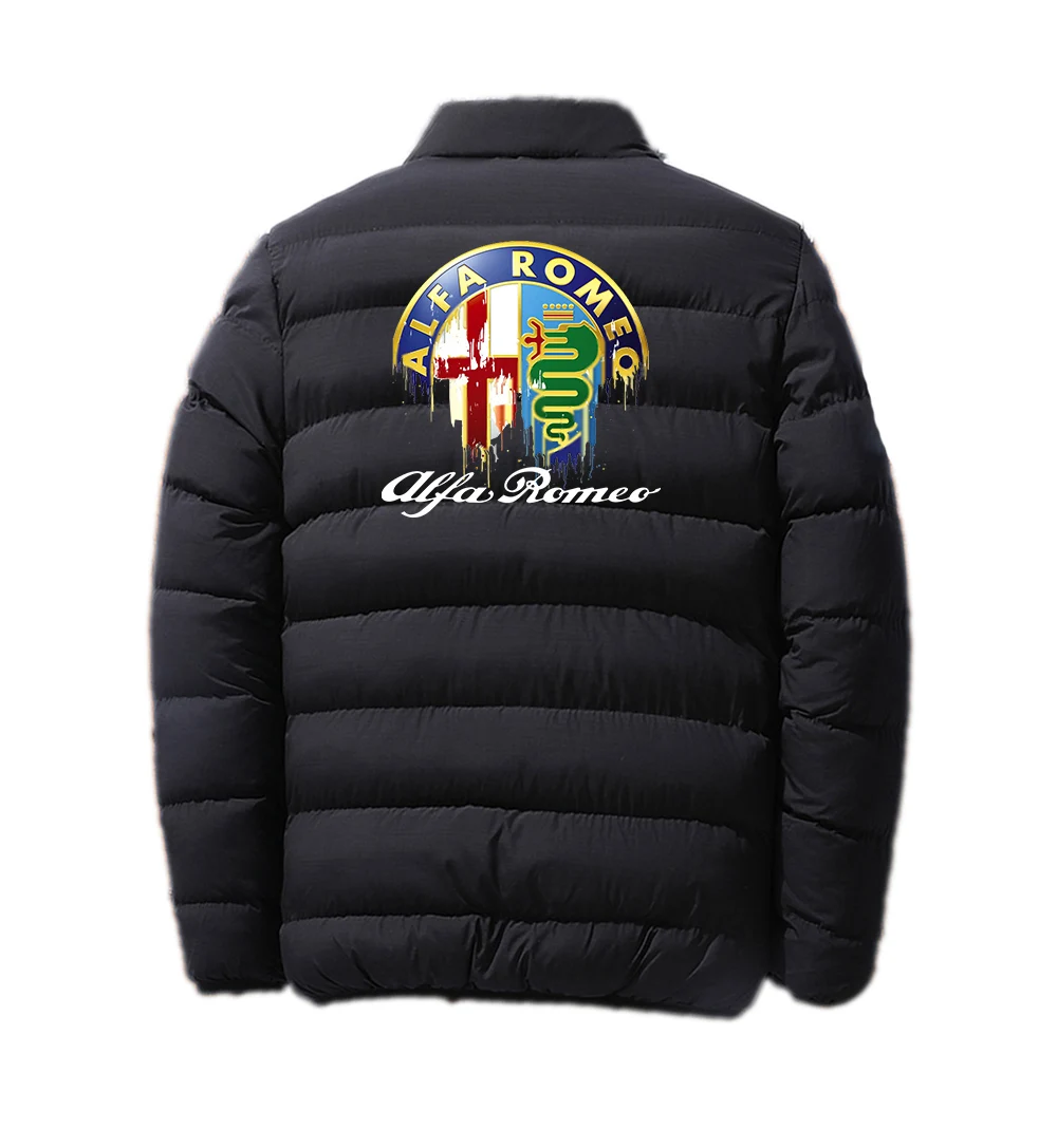 2023 Autumn Winter New Alfa Romeo Logo Printing Thicken Cotton Liner ...