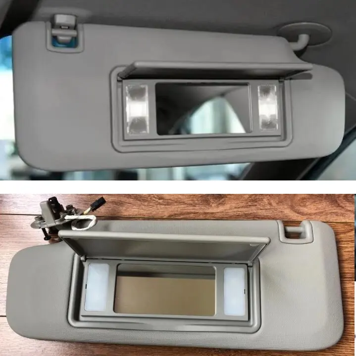 Interior Sunvisor With Mirror with lamp Front visor assembly For ...