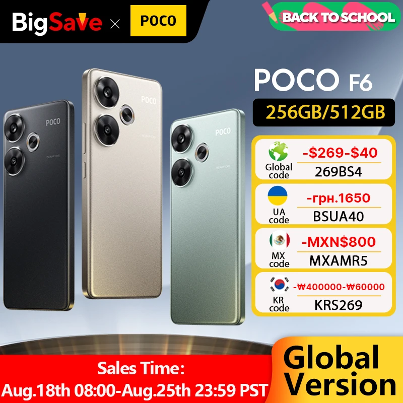 POCO-F6-Smartphone-Vers-o-Global-Estreia-Mundial-NFC-Flow-AMOLED-Turbo ...