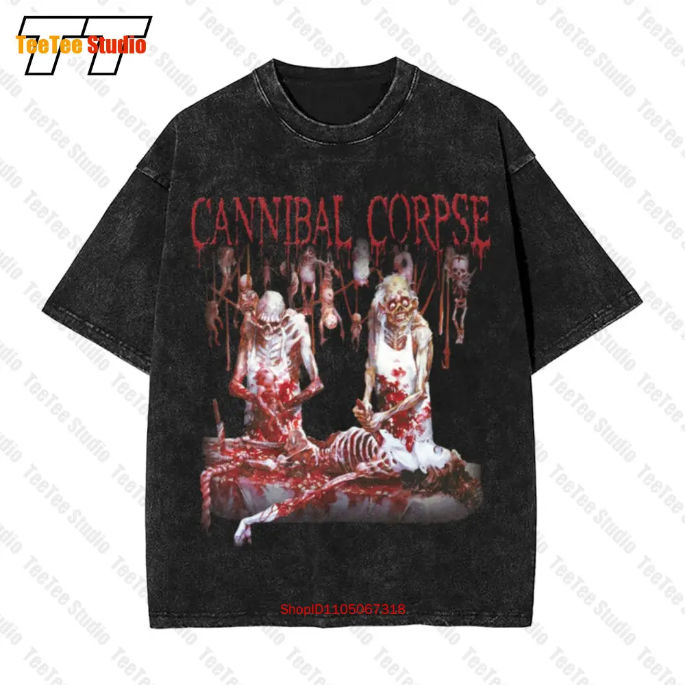 Cannibal Corpse Merchandise Butchered At Birth Vintage Oversized T ...
