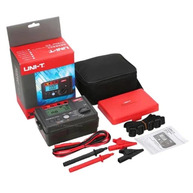 UNI-T Insulation Resistance Tester UT501 UT502 Digital Voltmeter ...